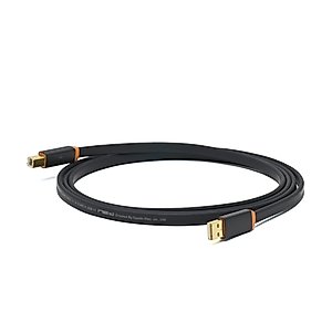 NEO by Oyaide D+ USB Class A – Hi-Speed and Durable Digital Cable for Dj’S, Musicians and Producers. 2 Meters