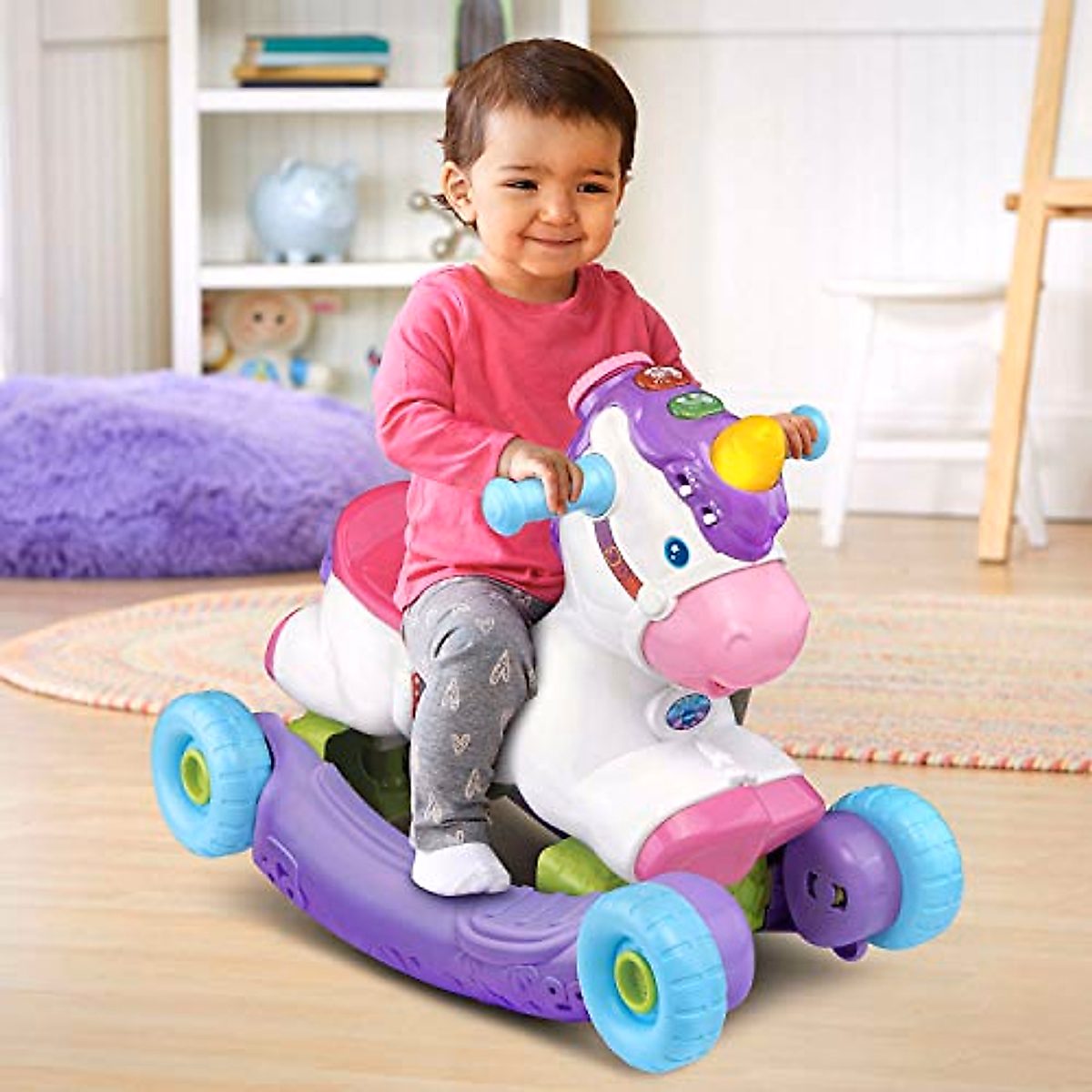 VTech Prance and Rock Learning Unicorn, Multicolor