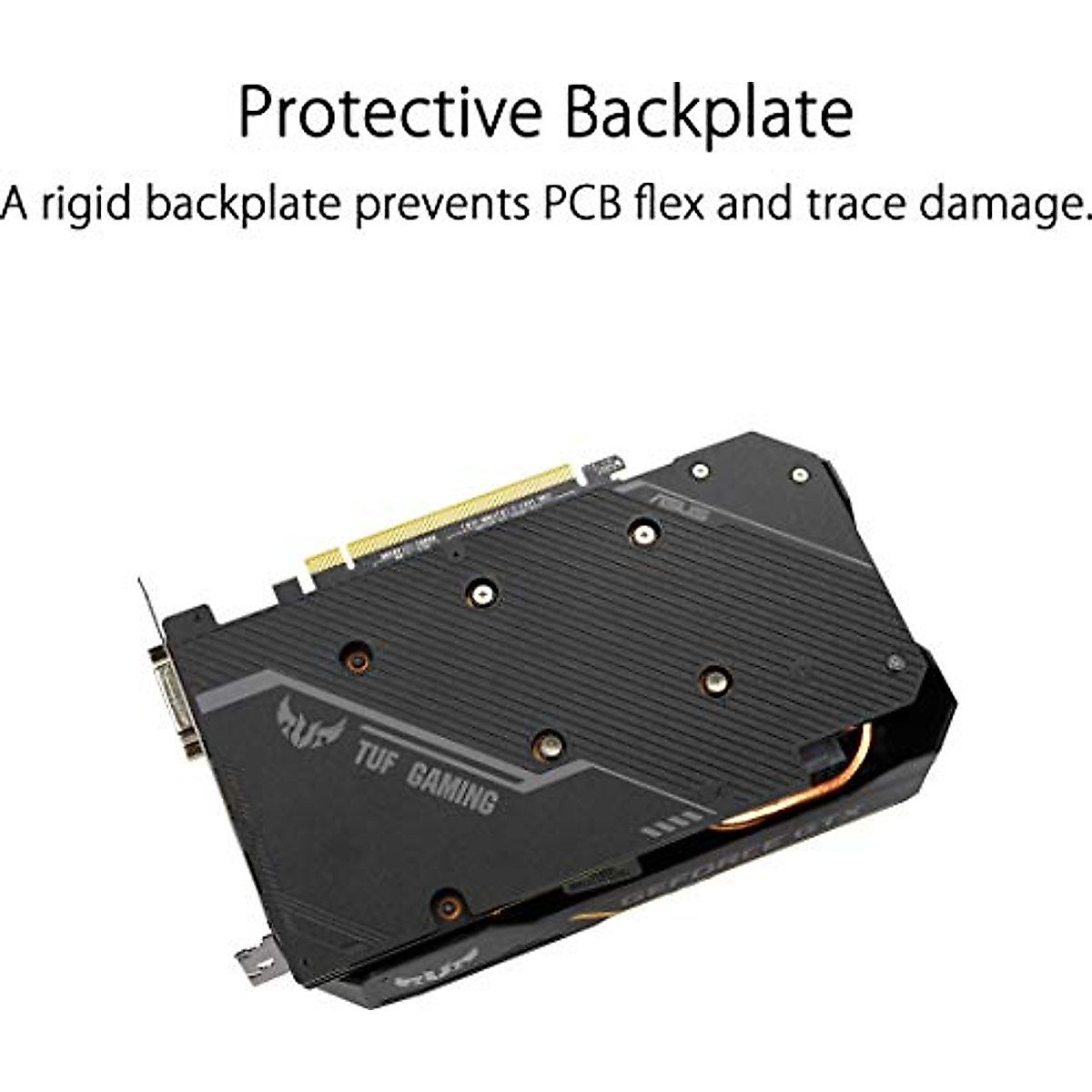 ASUS TUF Gaming GeForce GTX 1650 Super Overclocked 4GB Edition HDMI DP DVI Gaming Graphics Card (TUF-GTX1650S-O4G-GAMING)