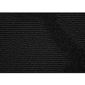 Garland Rug Quatro 5 Ft. x 7 Ft. Area Rug Black