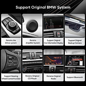 10.25 Qualcomm(4G+64G) 8Core 5G WiFi 1920 * 720 Android10 Car Stereo Radio for BMW 3 4 Series F30 F31 F34 F35 F32 F33 NBT System Support Carplay Android Auto 4G Bluetooth Navigation Multimedia Player