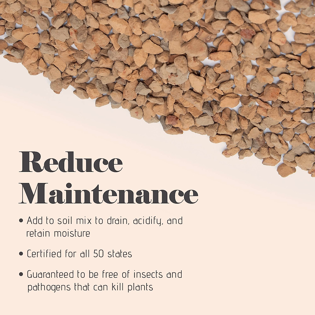 Monto Clay pH 5.6 (Montmorillonite Calcined Clay) Bonsai Soil Amendment (2 Dry Quarts)