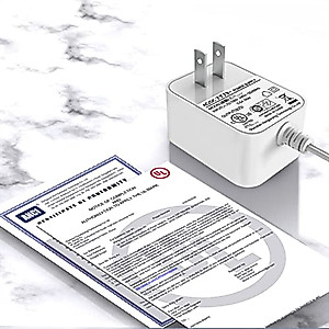 15W White Power Adapter for Amazon Echo Dot (3rd Gen), Echo Dot with Clock, Echo Show 5, Echo Spot Power Cord Charger Supply