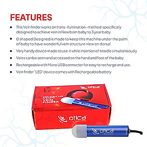 OTICA Pediatric LED O Shape Vein Finder