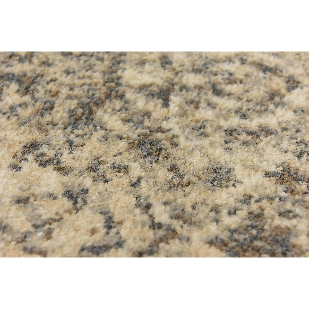 Unique Loom Tuareg Collection Vintage Distressed Traditional Area Rug, 8' x 10' Rectangle, Beige/Brown