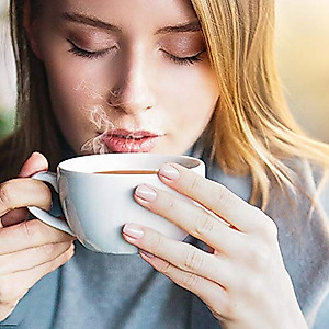 Oak Savanna Tea Bag Organizer Holder Caddy Small for Sugar Packet Coffee Condiment Storage Clear Acrylic for Kitchen Pantry Cabinet Airbnb Countertop Tabletop