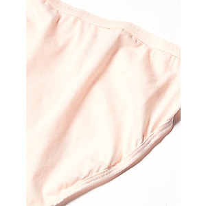 Hanes Ultimate Women's High-Waisted Panties, Moisture-Wicking Cotton Briefs, High-Rise Underwear, 6-Pack (Colors May Vary), 6