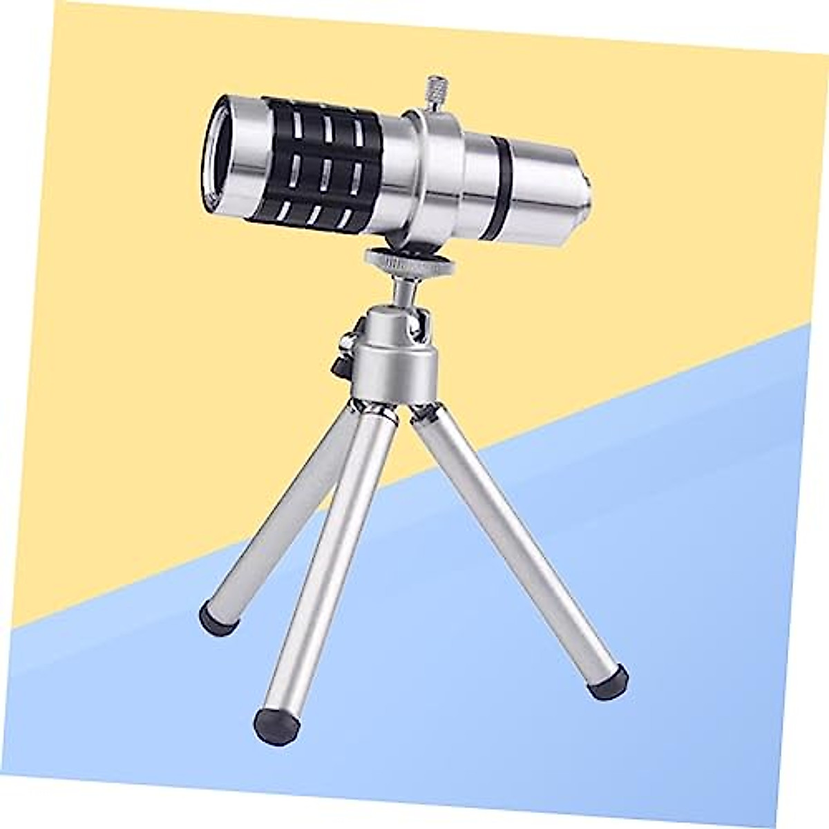 NOLITOY 2pcs Smartphone Phones celulares Smartphone Phone Stand Tripod Phone fisheye Lens 10x Macro Lens for Cell Phone Clip-on Cell Phone Lens 12X Mobile Phone Lens Telescope Lens Suite