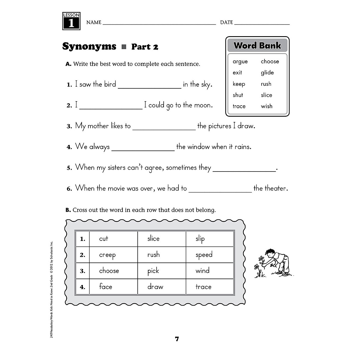 240 Vocabulary Words Kids Need to Know: Grade 2: 24 Ready-to-Reproduce Packets Inside! (Teaching Resources)