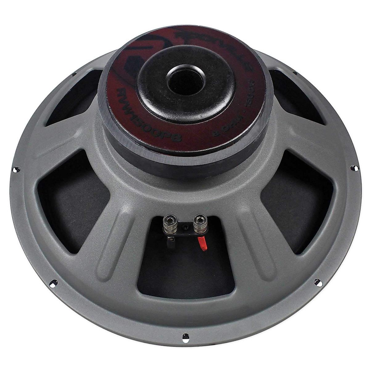 Rockville (2) RVW1500P8 3000w 15" Raw DJ Subwoofers 8 Ohm Subs 70OZ Magnet