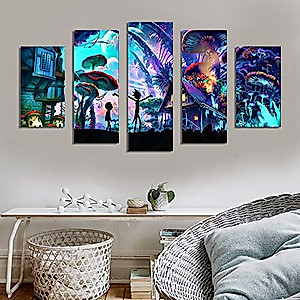 DIY 5D Full Drill Diamond Painting Kits for Adults Kids, Crystal Rhinestone Diamond Embroidery Paintings Arts Craft Home Wall Decor (Wonderland, 37.4 x 17.7 Inch)