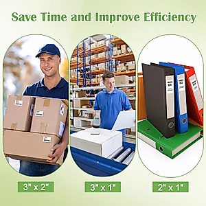 Nelko Genuine 3" x 1" Direct Thermal Label, Self-Adhesive Barcode Labels Compatible with Nelko PL70E Label Printers, No BPA & BPS, 1000 Labels (Commercial Grade)