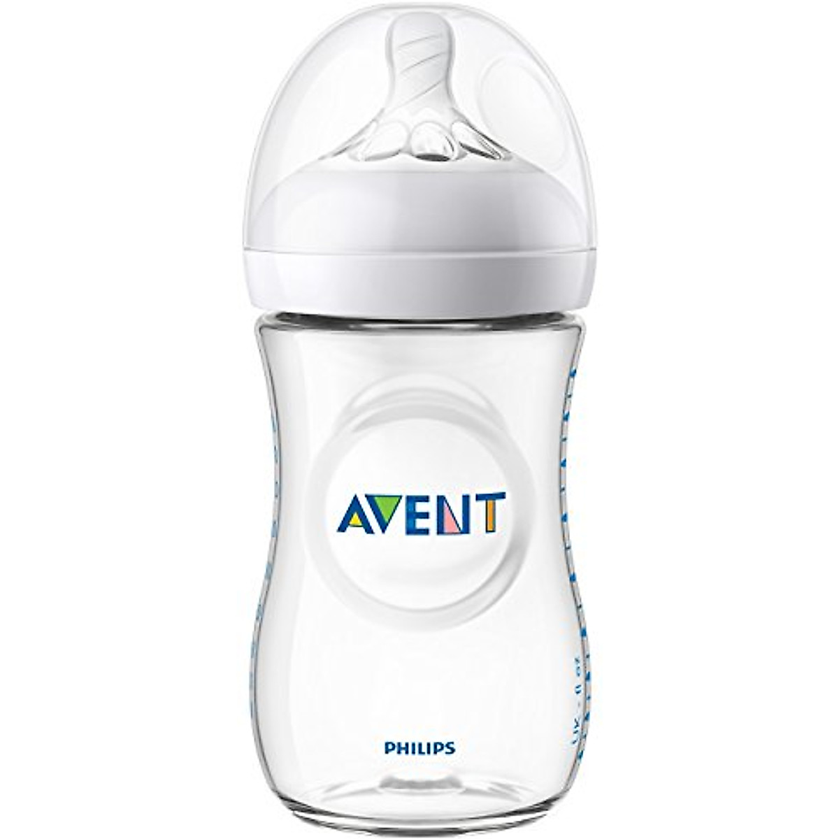 Philips Avent Natural Baby Bottle, Clear, 9oz, 5pk, SCF013/57