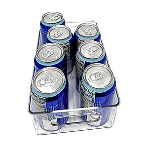 RedSodium Freezer,Refrigerator Fridge Bins in 3 sizes - 6pack