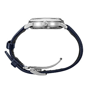 Seiko Presage SPRE43 Navy Blue Leather Automatic Mens Watch