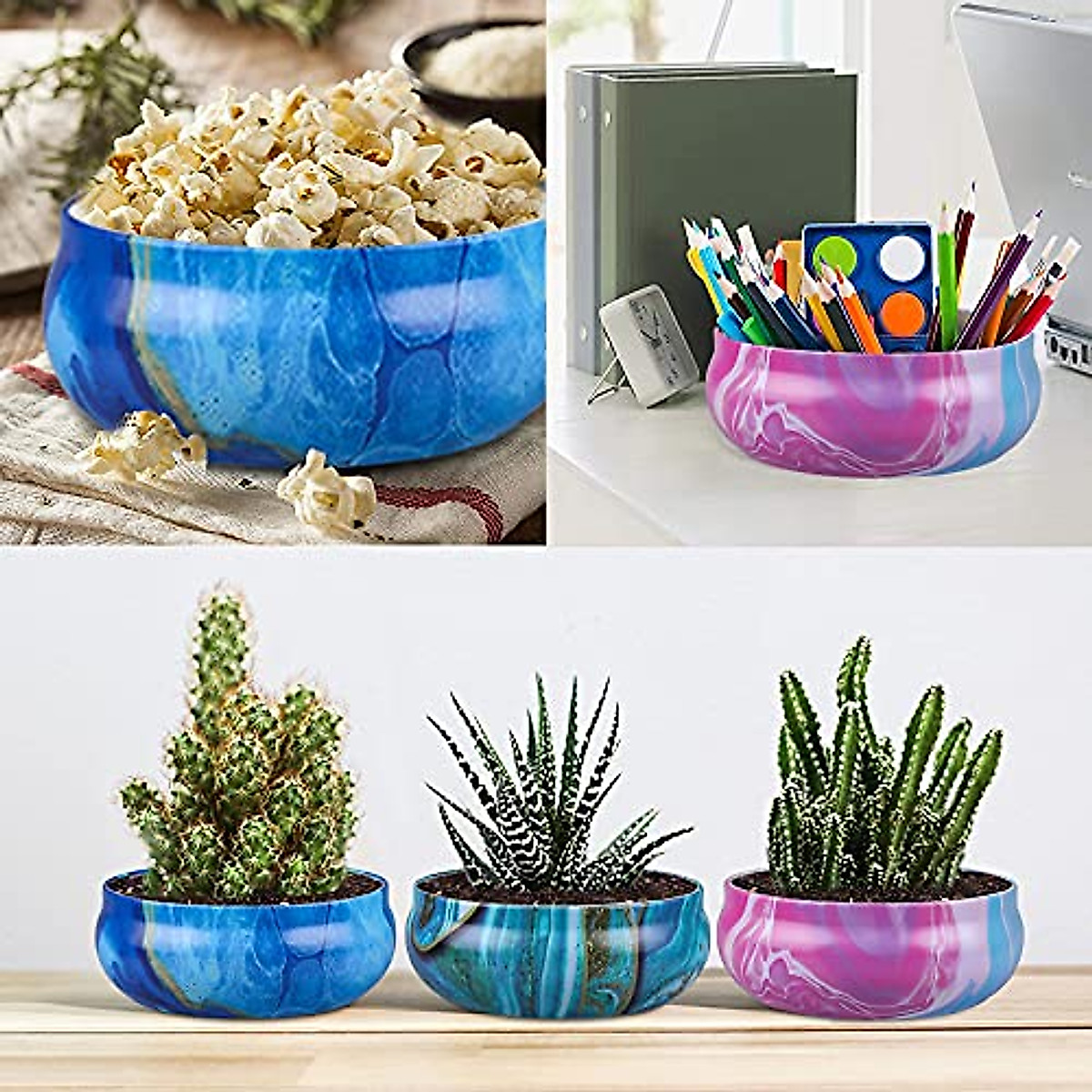 Large Citronella Candle Outdoor, Soy Wax Scented Candle Set 3 Wick | Aromatherapy Candle Bulk for Home Patio Yard Garden Camping BBQ