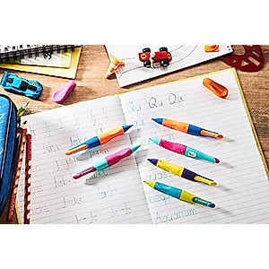 STABILO Ergonomic Mechanical Pencil EASYergo - Right-Handed - Ultramarine/Neon Orange