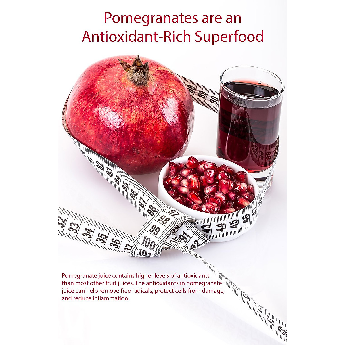 BLUE RIBBON, 100% Pomegranate Juice - USDA Organic Certified - Glass Bottle (2 Pack) No Sugar, No Artificial Colors, No Preservatives, No Flavors Added