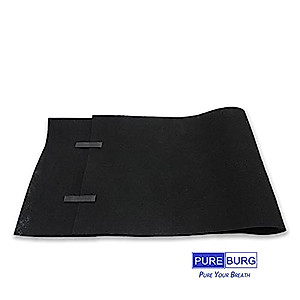 PUREBURG 22500 Replacement True HEPA Filter Set Compatible with Honeywell 17400 10000 (EV-1) 12500 (EV-25) 12520 12525 12526 121528 1350 17440 62500 83236 &83256 Air Purifier