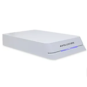 Avoluxion HDDGear Pro (White) 8TB 7200RPM USB 3.0 External Gaming Hard Drive (for PS5, Pre-formatted) (Renewed)