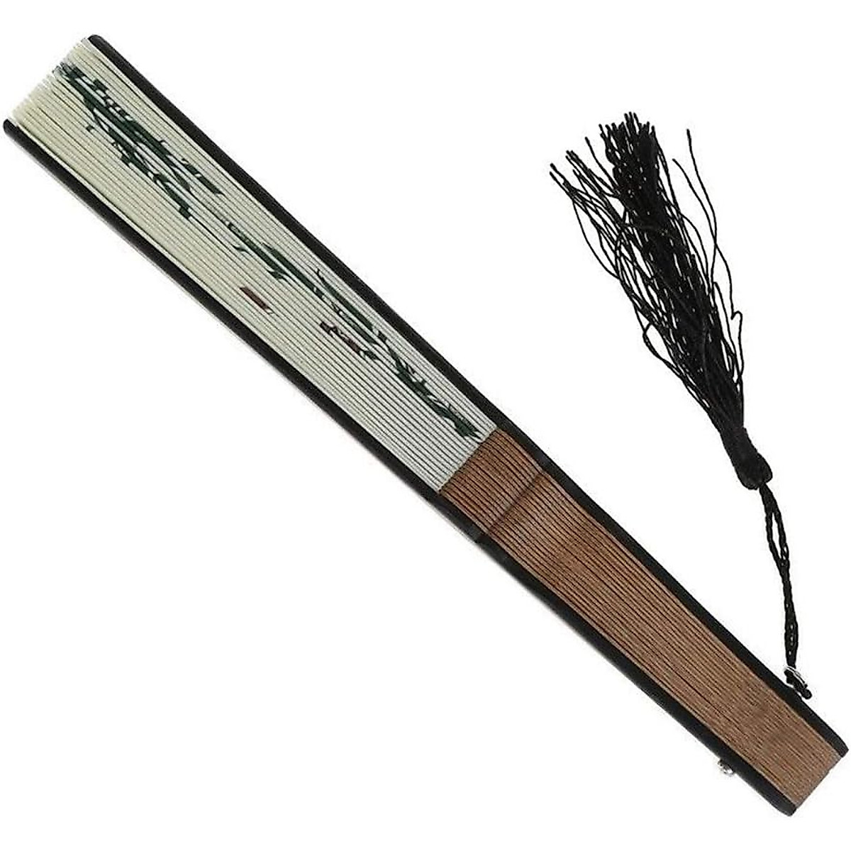 Hand Fan Folding Fan,Hand-held Fan,Vintage Summer Bamboo Folding Fan Hand Held Fan Dance Wedding Party Pocket Gifts Fans Hand Paper Folding Props Vintage style