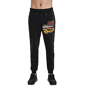 ASFRSH Joey Logano 22 Sweatpants Mens Fleece Casual Joggers Athletic Track Pants with Pockets Black