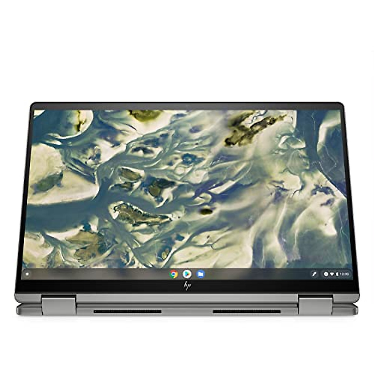 HP Chromebook x360 14c-cc0020ca 14" HD Touchscreen IPS Backlit, Intel Core i5-1135G7, 8GB RAM, 256GB SSD, with French Canadian Keyboard Mineral Silver, ChromeOS (Renewed)