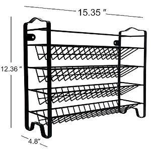 Accguan Spice Jars with Spice Rack,Spice Organizer with Spice Stickers and Stylus and Funnel, Perfect for Kitchen Countertop Storage,Cabinet Storage, Dining Room, and Gifts(36pcs)