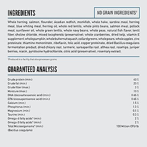 ORIJEN® Dry Cat Food, Grain Free, Premium, High Protein, Fresh & Raw Animal Ingredients, Six Fish, 12lb