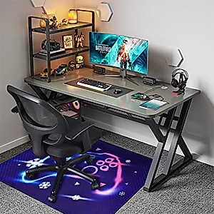 Office Chair Mat,39"X47"Gaming Chair Mat Computer Chair Mat for Hardwood Floor and Anti-Slip Gaming Rug,Office Rugs Mats for Rolling Chairs