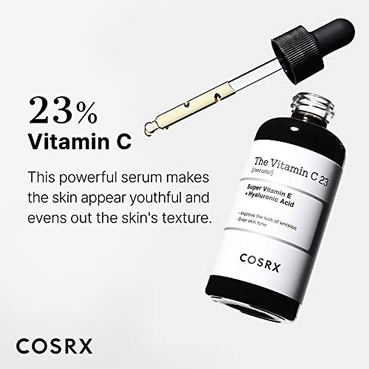 COSRX Post Acne Mark Recovery - Snail Mucin 96% Essence + Vitamin C 23% Serum, Intensive Hydrating for Fine lines, Hyperpigmentation, After Blemish Care
