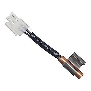 Sikawai W10383615 Refrigerator Thermistor with Clip Fit for Whirl-Pool Refrigerator Replaces WPW10383615VP 2118226 AP6020675 PS11753994