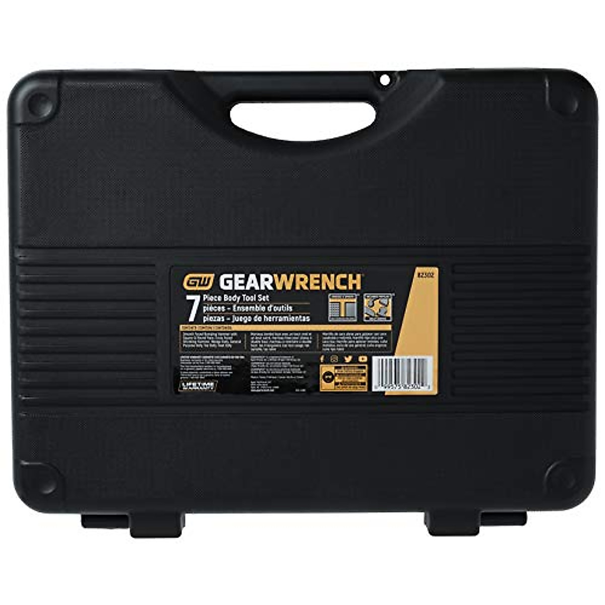 GEARWRENCH 7 Pc. Auto Body Tool Set, Hammers and Dollys, 82302