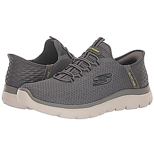 Skechers Men's Summits High Range Hands Free Slip-in Loafer, Charcoal, 9