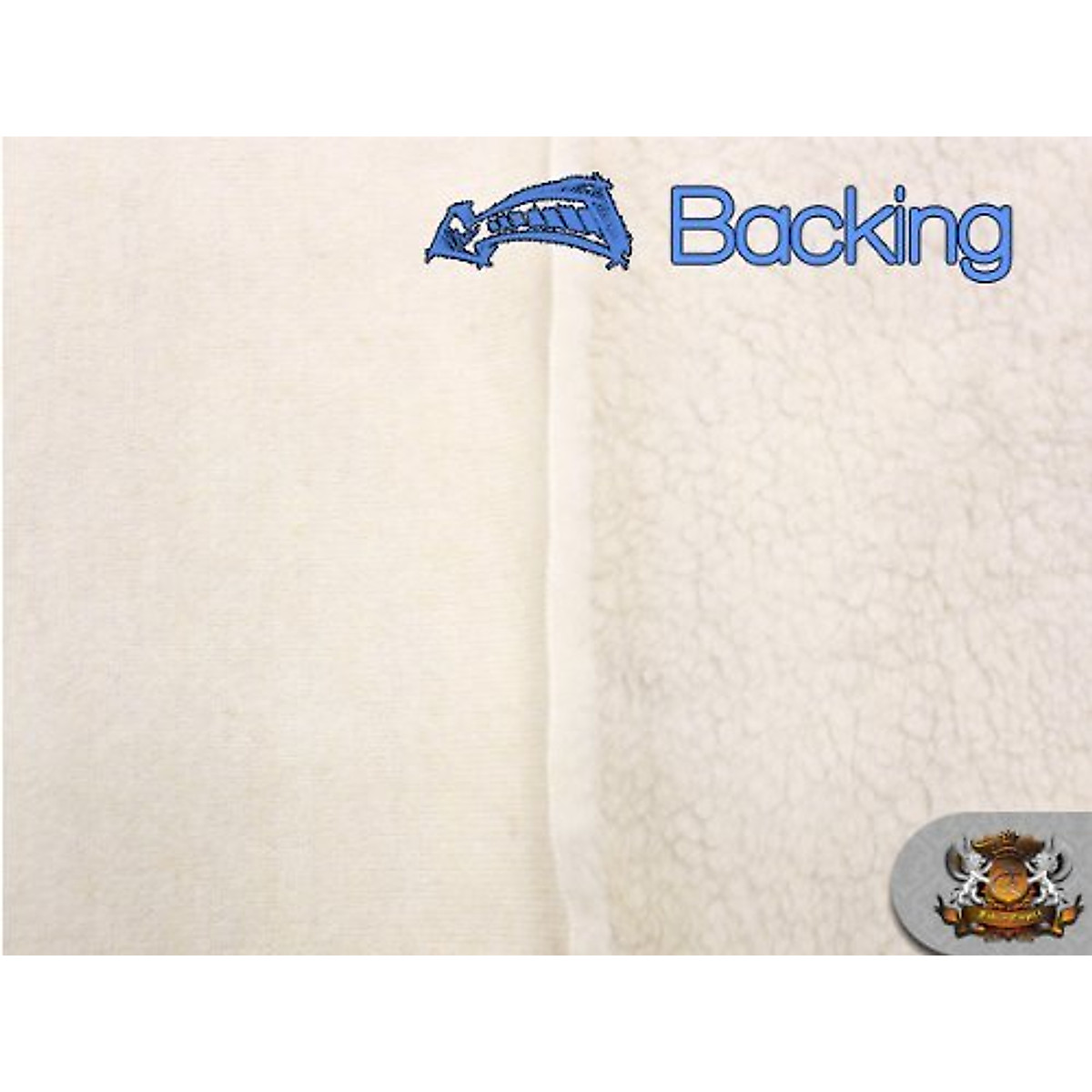 Heavy Duty Sherpa Sheep Skin 60" Wide - 21oz per Yard, 7.7mm Sold by The Yard (Ivory)