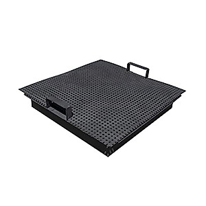 Blue Sky Outdoor Living 22" Square Peak Patio Smokeless Fire Pit, Firewood and/or Wood Pellet Burning