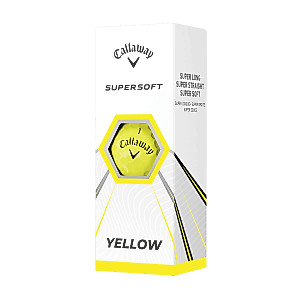 Callaway Golf Supersoft Golf Balls (2021 Version, Yellow)
