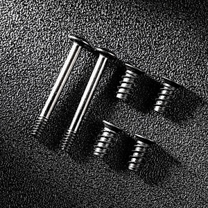 iplusmile Stainless Steel Screws Computer Case Fan Screws, 60Pcs PC Computer Cooling Fan Mount Screws Chassis Fan Screws Set for PC Case Fan CPU Fan