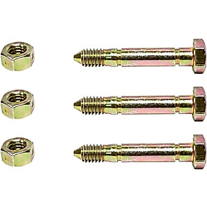 Cpartstore-Top 3-Pack 53200500 Shear Pin Bolts and Nuts Replaces Ariens 532002 03204300 51001600 510016 Snow Blowers