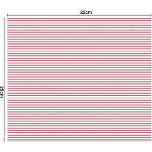 100 Sheets Wax Paper, Greaseproof Waterproof Non-Stick Wrapping Paper Bags for Food Cake Bread Burger Sandwich Fries (Wax Paper-Stripe)