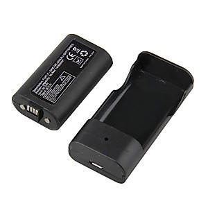 OSTENT Rechargeable Battery Pack + USB Charger Dock for Xbox One Wireless Controller