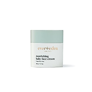 Evereden Nourishing Baby Face Cream 1.7 oz | Fragrance-Free & Non-Toxic | Plant-Derived Ingredients