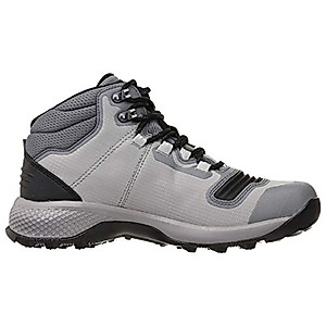 KEEN Men's Tempo Flex Mid Height Lightweight Waterproof Hiking Boot, Drizzle/Black, 12