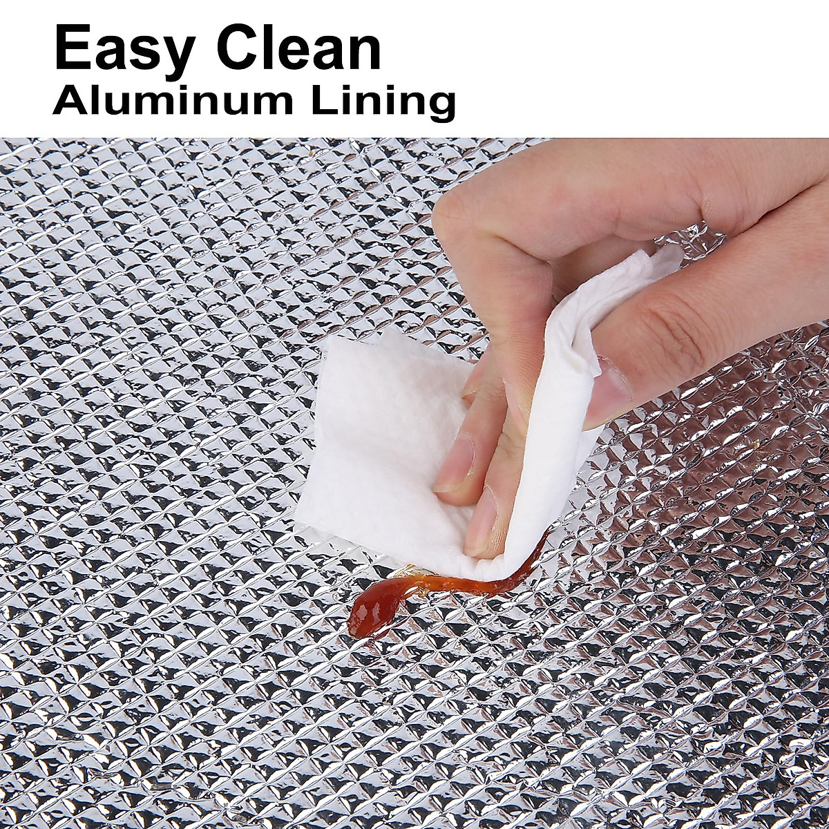 Bodaon 1PK Removable Hard Bottom for 23"W x 14"D Bag, XXX-Large Foldable Insulated Plate for Reusable Grocery Shopping Bags, Sturdy Supporter for Food Delivery Cooler Bag, Board for Catering Doordash