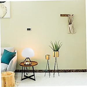 EXQUIMEUBLE 1PC glass lampshade table lamp shades bedside lamp shades clip on lamp shade small lamp shades glass light shade replacement glass light cover stand e27 white floor lamp rural