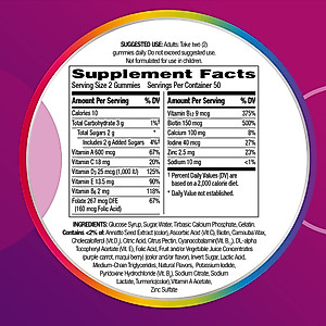 Centrum Womens Multigummies - Assorted Fruit 100 Gummies