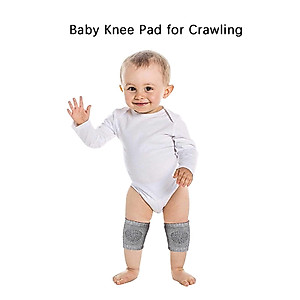 Baby Safety Helmet, Infant Baby Head Protector with 3 Pairs Baby Knee Pads for Crawling & 3 Pairs Baby Socks, Head Cushion Bumper Bonnet, Soft Headguard for Toddler Learning to Walk, Pink Candy