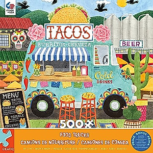 Ceaco - Food Trucks - Taco Truck - 500 Piece Jigsaw Puzzle