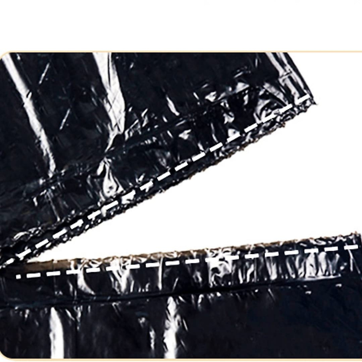 Premium Black Drawstring Trash Bags - 4 Gallon, Extra Strength, Odor-Free, Puncture-Resistant，Strong resilience-Available for home, travel, and office use