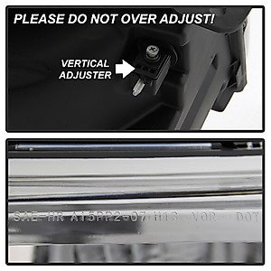 ACANII - For 2007-2014 Ford Expedition Headlights Driver + Passenger Side 07-14 Replacement Headlamps